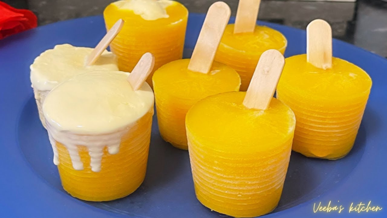 How to make a very tasty mango abele walls / ice cream | @Veeba's ...