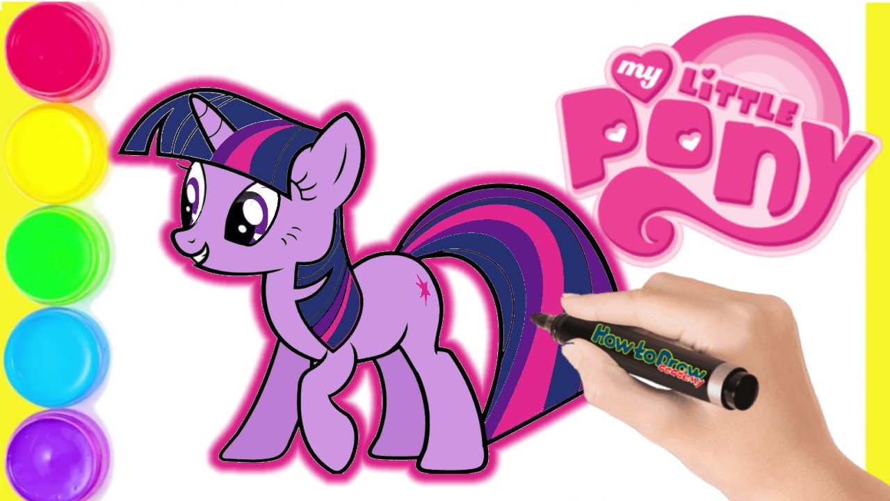 My Little Pony | How to Draw | Art for Kids | Drawing | Cartooning ...