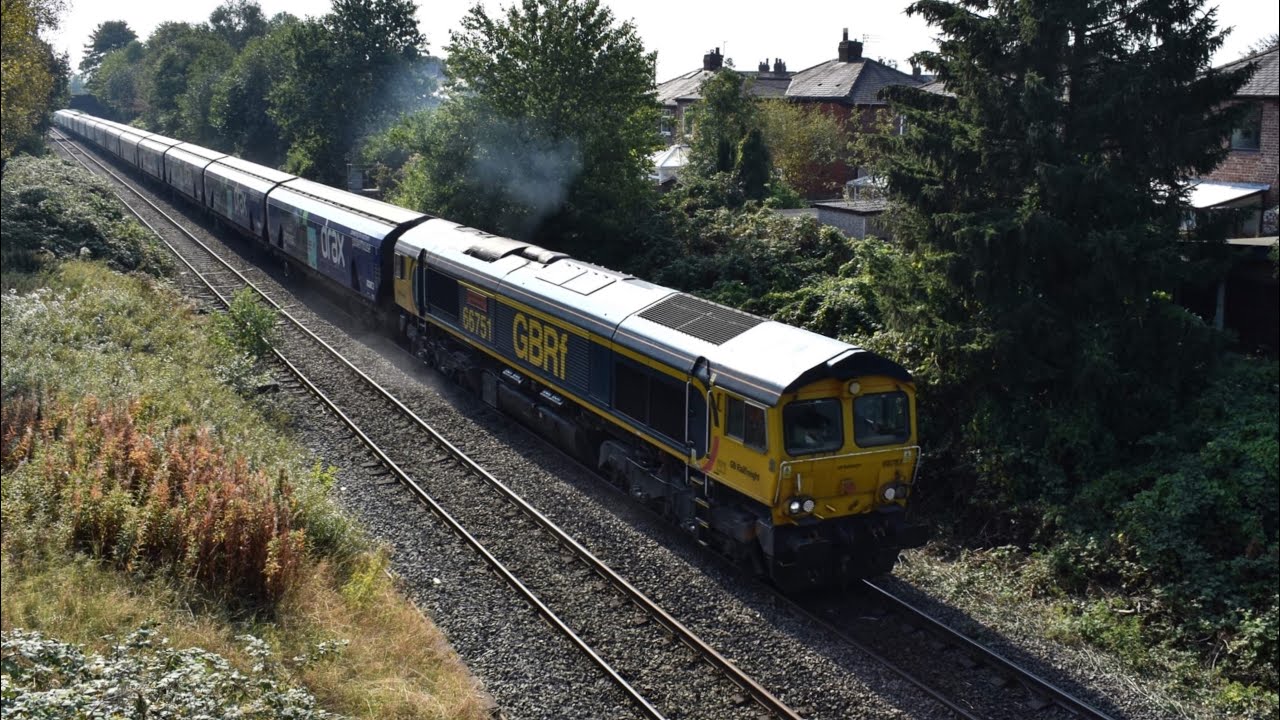 *2,400 TON START UP* GBRf Class 66 No. 66751 on 6E10 Liverpool Biomass ...