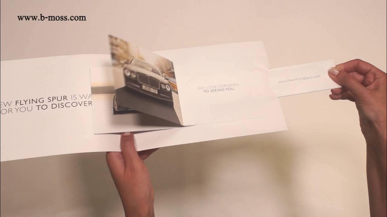 Flip Book Direct Mailer for Bentley - YouTube