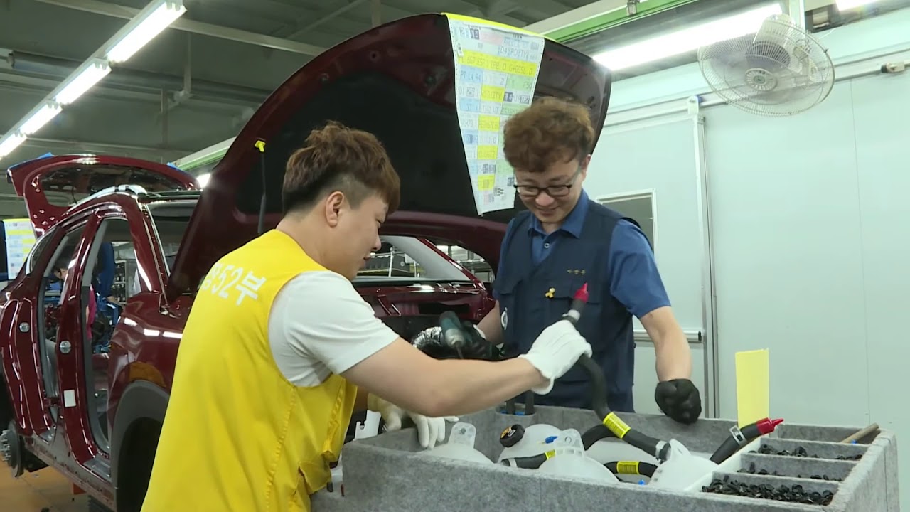 2020 Hyundai Production in Korea Ulsan Plant - YouTube