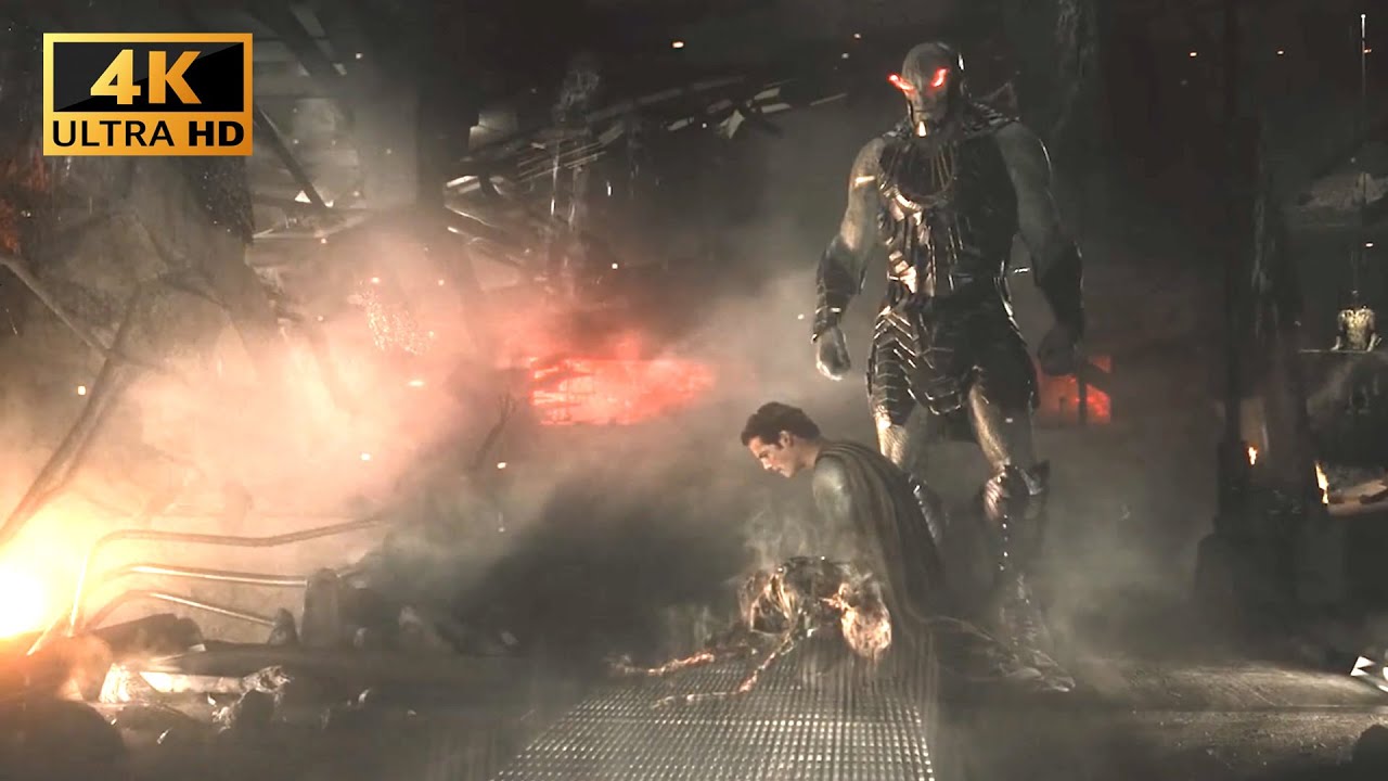 Resurrection of Superman Clip 4k Zack Snyder's Justice League 2021 ...