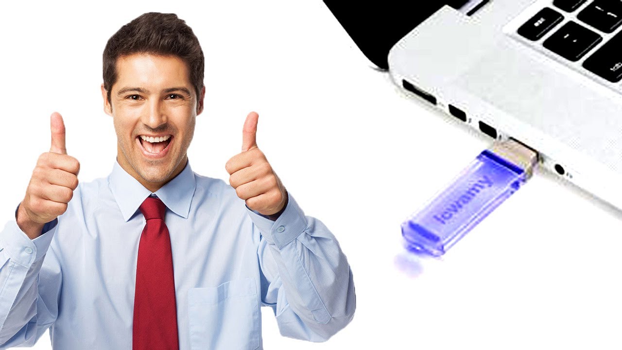 How to correctly connect a pen drive - YouTube