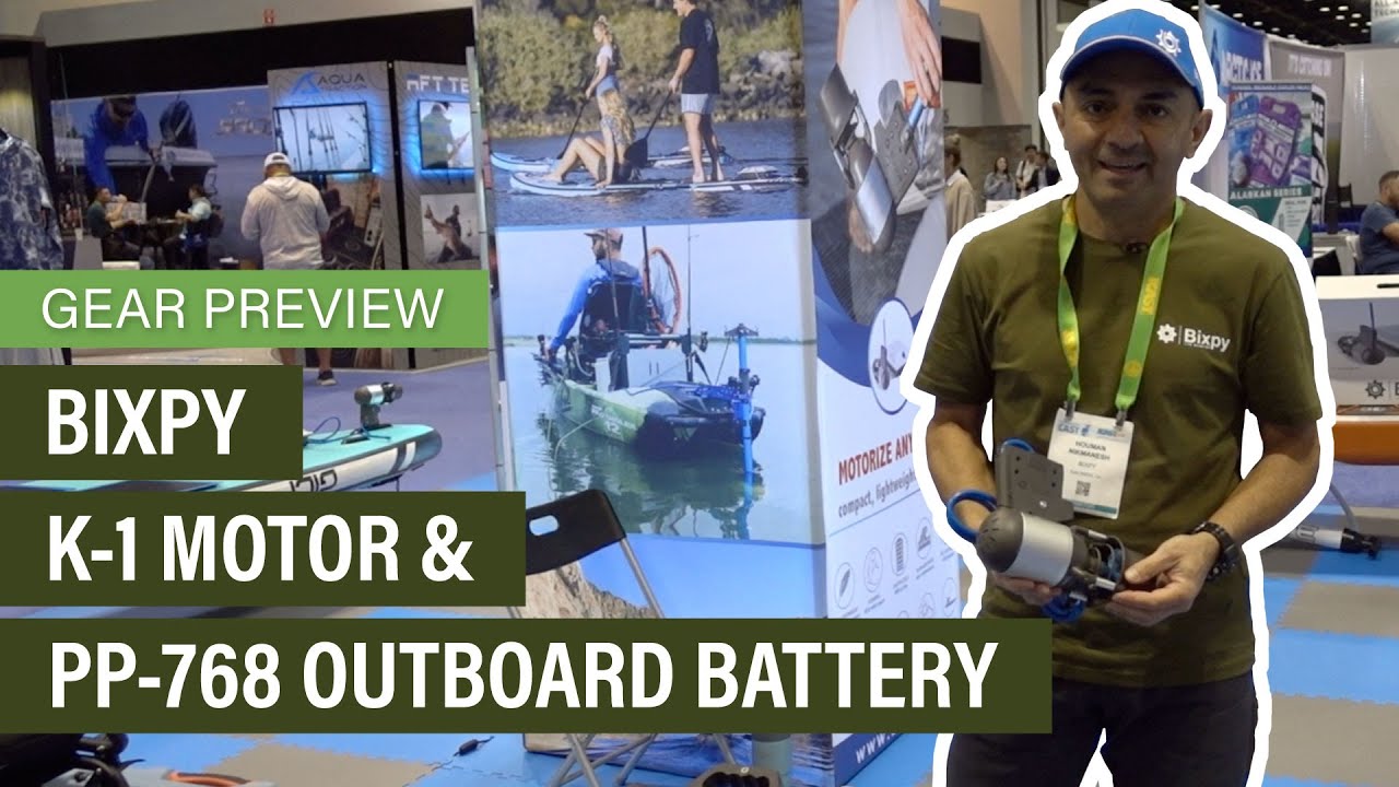Bixpy K-1 Motor and PP-768 Outboard Battery | Gear Preview - YouTube