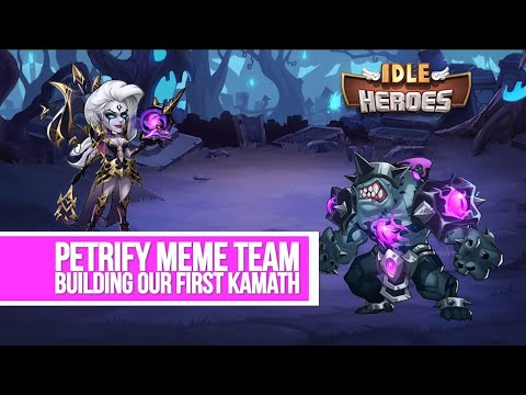Idle Heroes - Petrify Meme Team Building E1 Kamath - YouTube