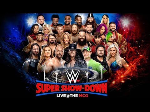 Live With Wayne// WWE SuperShow Down Live Reactions// Road To 600subs// October 6th 2018