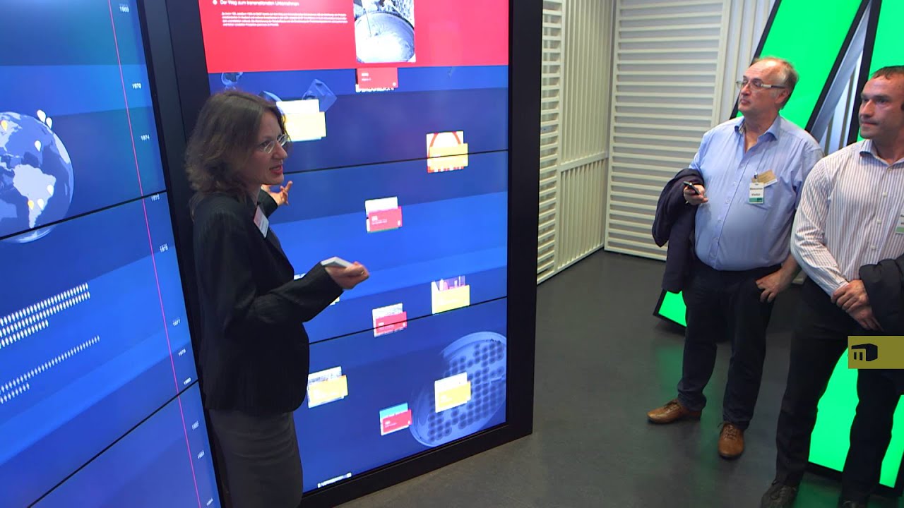 BASF HISTORY MEDIA INSTALLATION - YouTube
