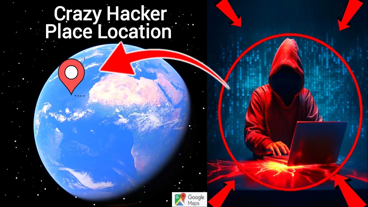 I Found Crazy The Real Hacker🥷On Google Earth Location You Didn't Know ...