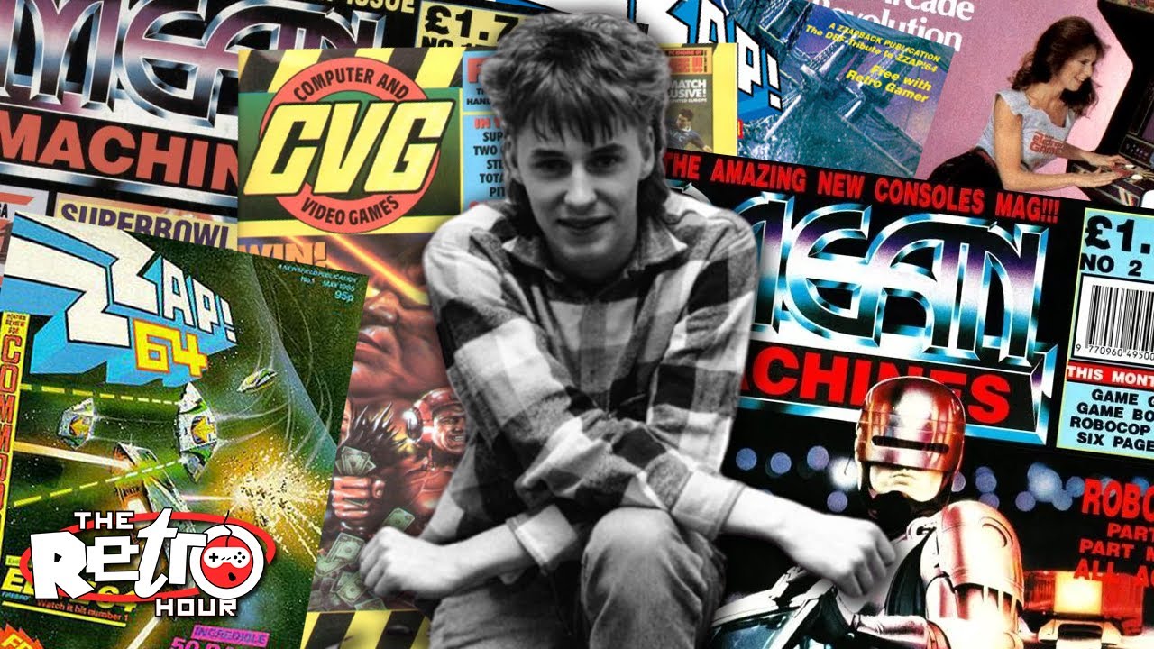 Julian 'Jaz' Rignall: ZZap 64, Mean Machines, Virgin - The Retro Hour ...