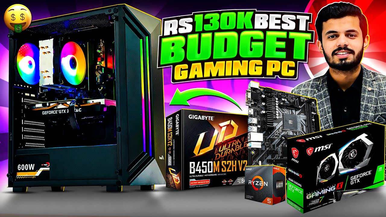 130K Gaming PC for Gaming and Video Editing!🔥⚡| 100 FPS on Ultra ...