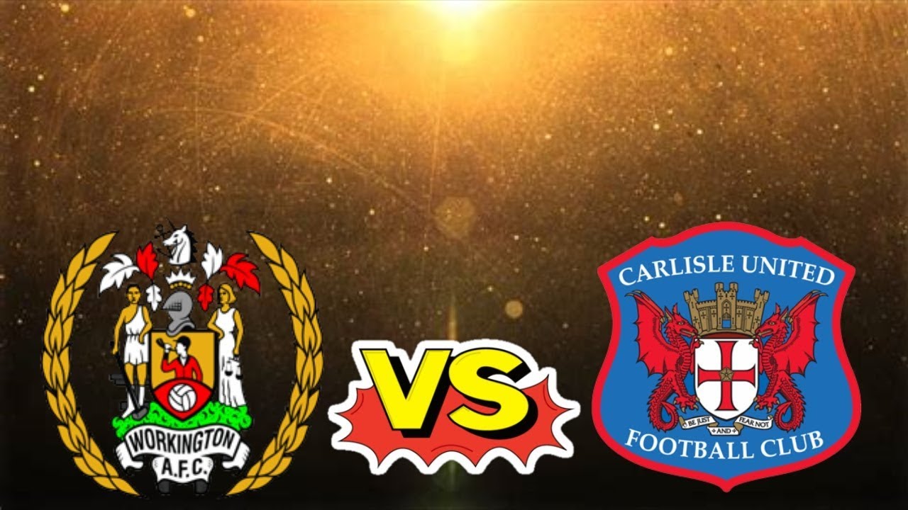 WORKINGTON REDS VS CARLISLE UNITED MATCH DAY HIGHLIGHTS!!! - YouTube