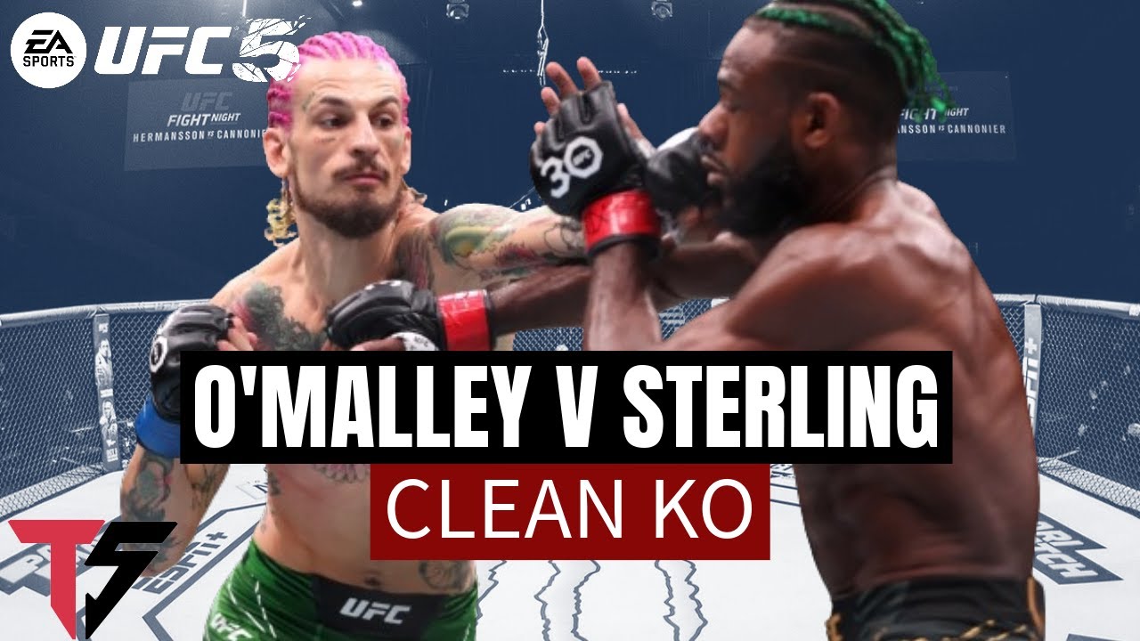 Sean O'Malley vs Aljamain Sterling | Clean KO | UFC 5 - YouTube