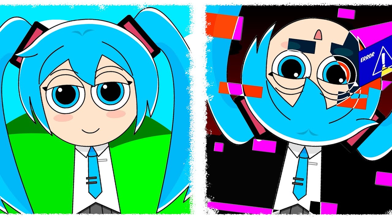 My New Sprunki OC: Glitch Miku - YouTube
