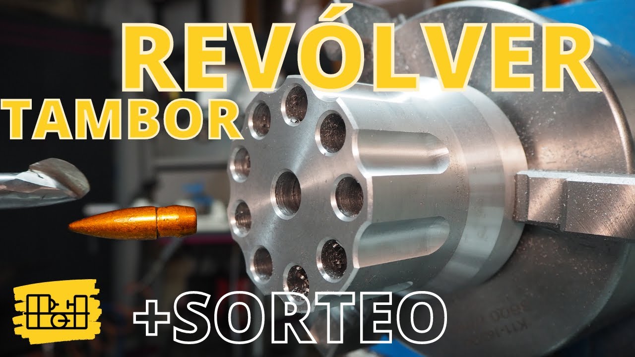 Fabrico TAMBOR de REVOLVER en TORNO (PORTALAPICES DECORATIVO ...