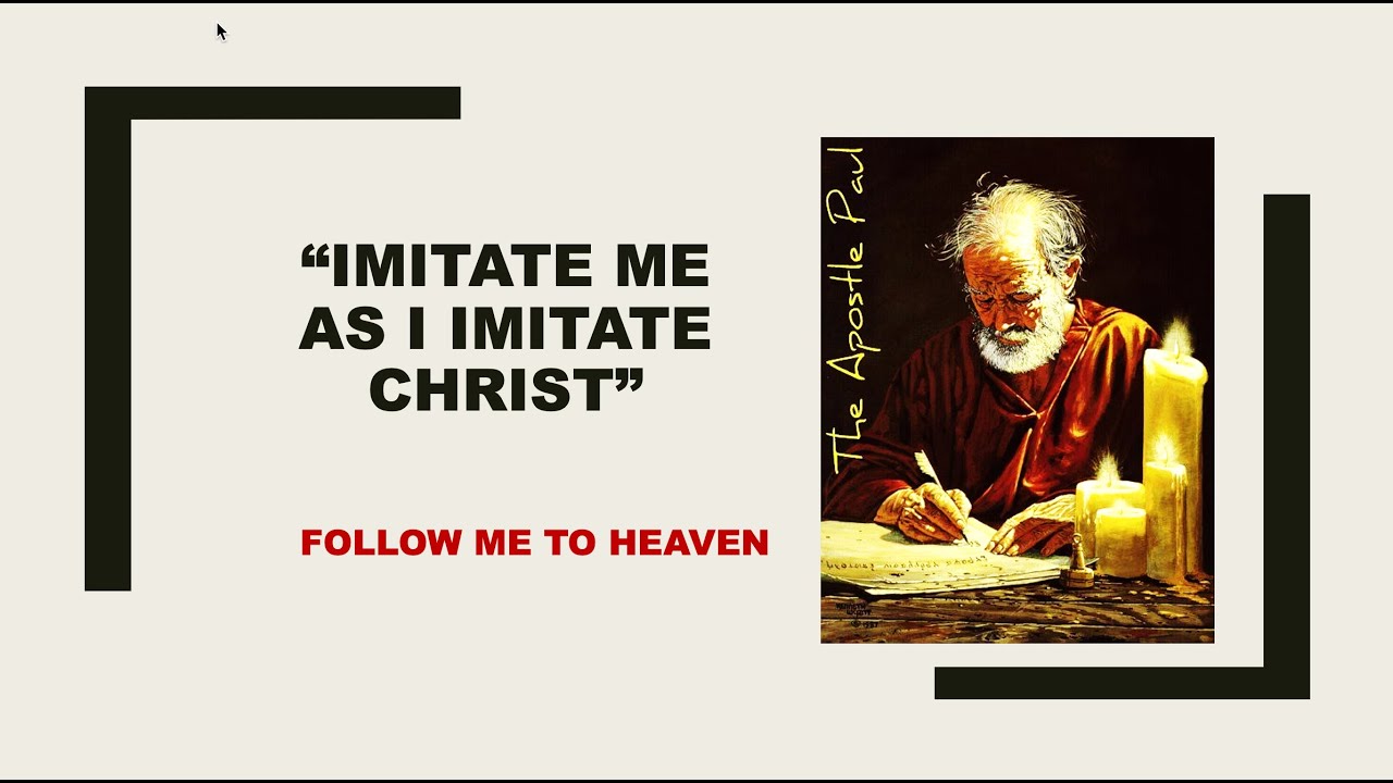 07 - Paul's 12 Questions - Imitate me as I imitate Christ - Rick ...