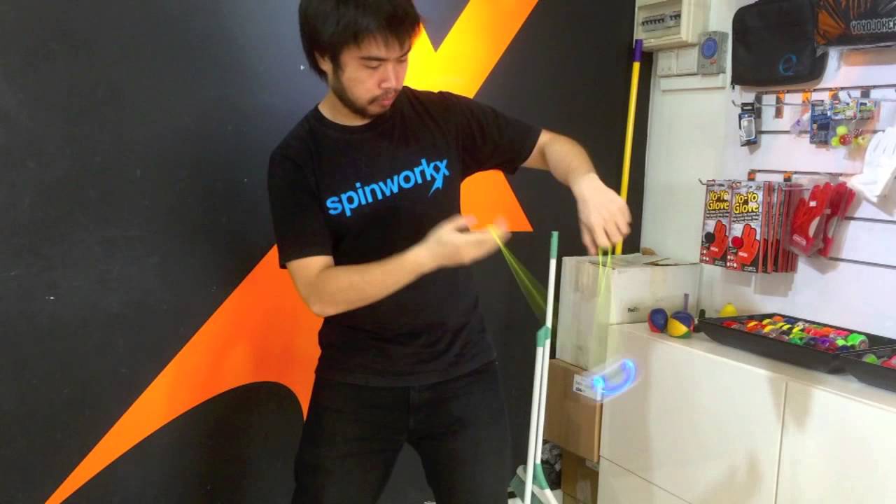 YoYoFactory Hubstack AFTERGLOW by Spinworkx - YouTube