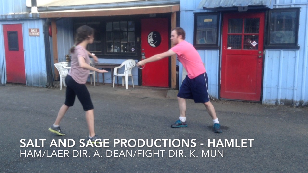 salt and sage hamlet:twelfth night fight work edit - YouTube