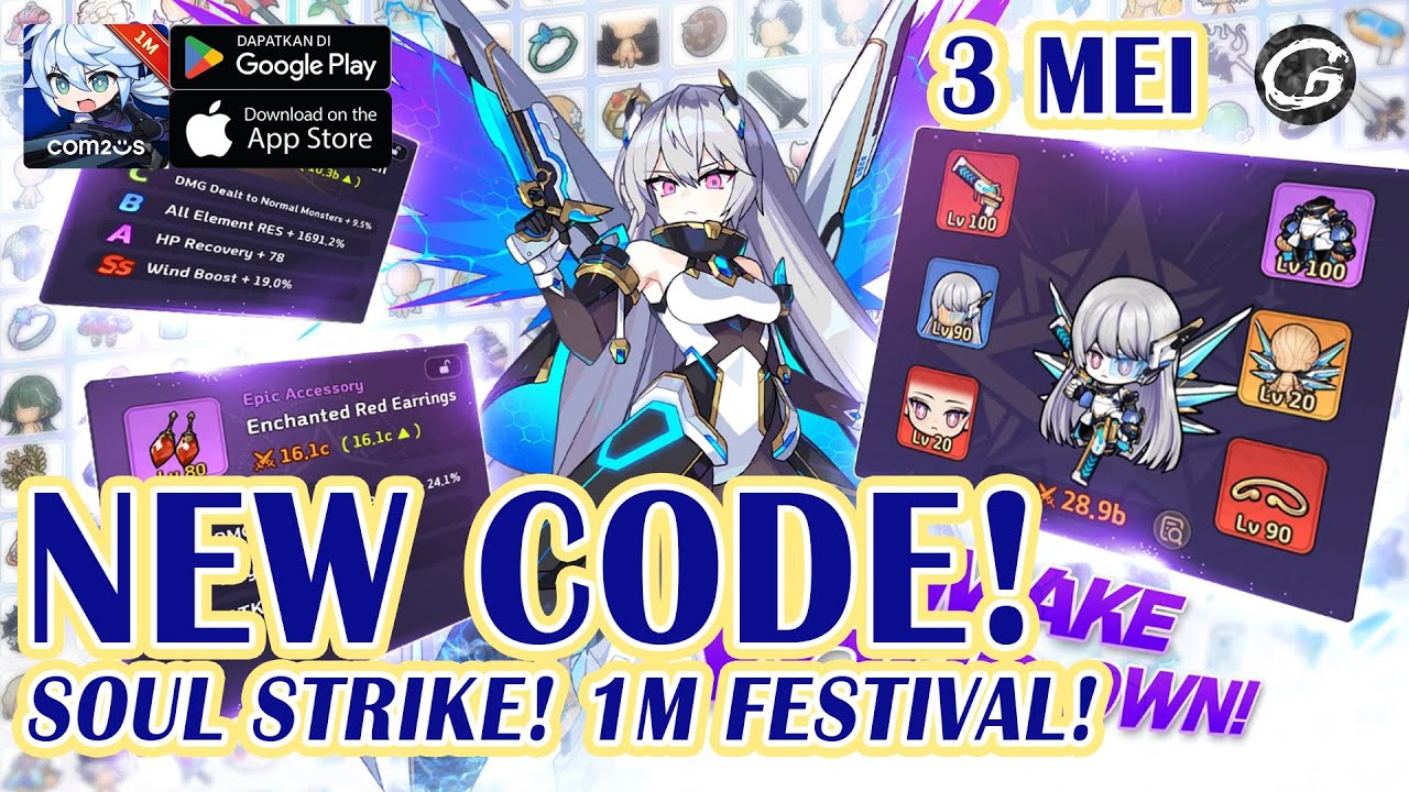 NEW CODE SOUL STRIKE IDLE RPG GIFTCODE & HOW TO REDEEM CODE - RPG GAME 3 MEI 2024 (ANDROID/IOS ...