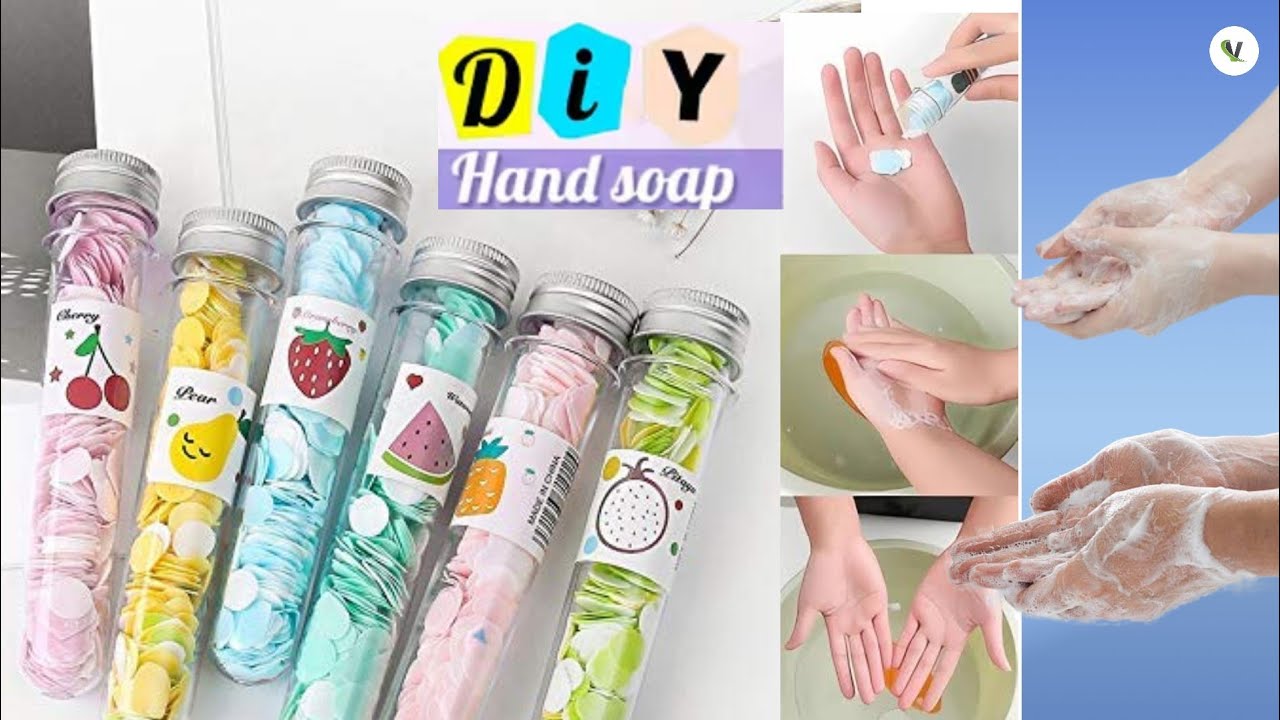 How to make paper soap 🧼 | homemade paper soap making | DIY Handmade ...