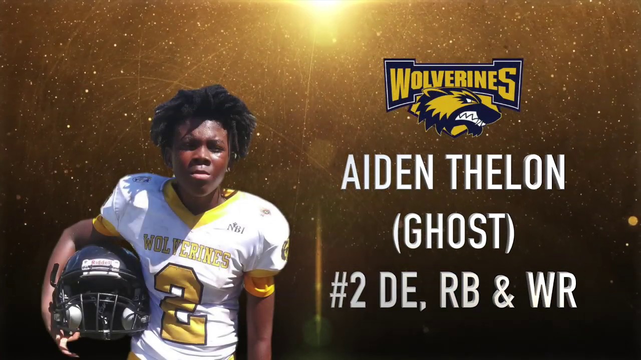 👻 Aiden #2 "GHOST" 2019 Football Season Highlights "XTREME FOOTBALL ...