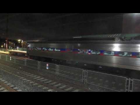 SEPTA Regional Rail Trenton Line Train #9754 Departing Levittown, PA - YouTube