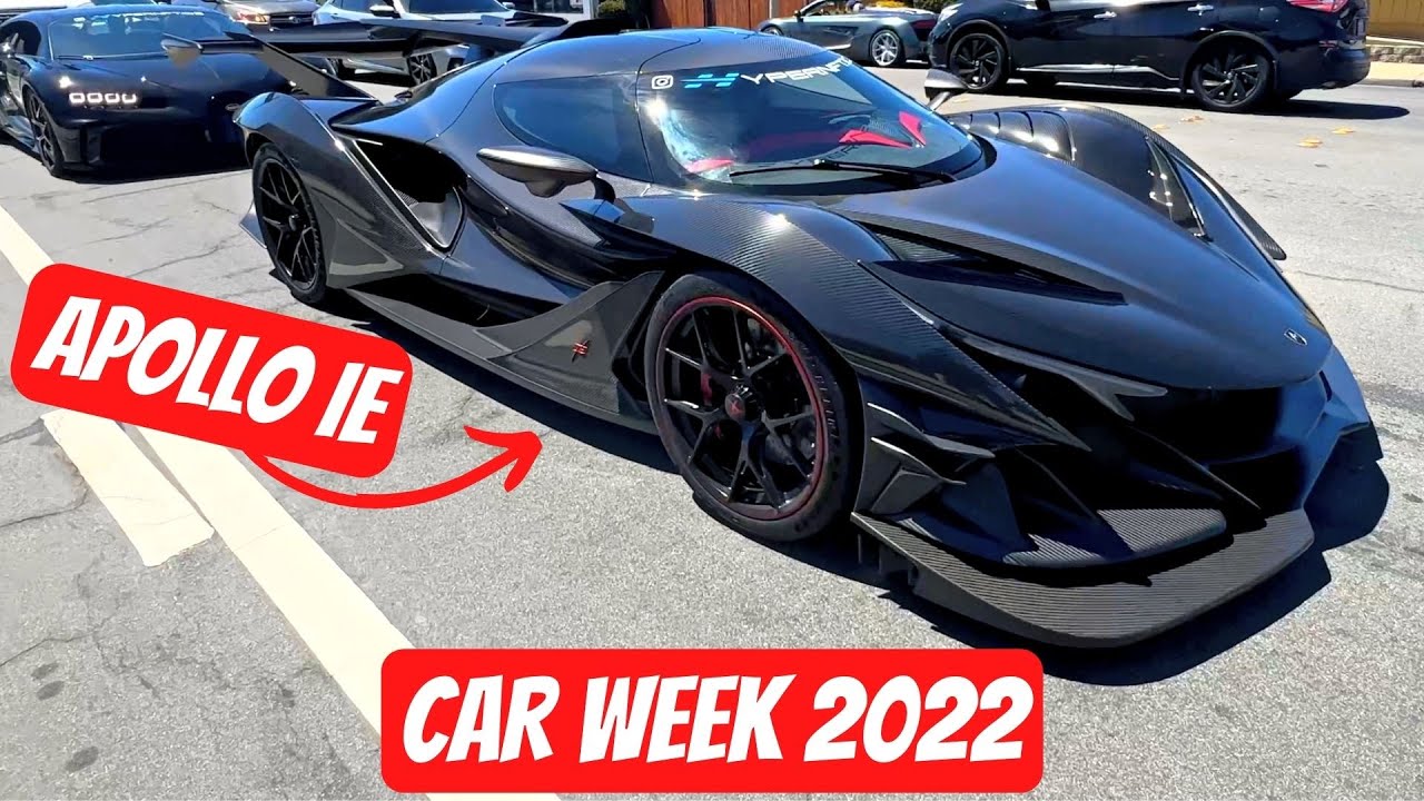 Full Carbon Apollo IE at MONTEREY Car Week 2022 - YouTube