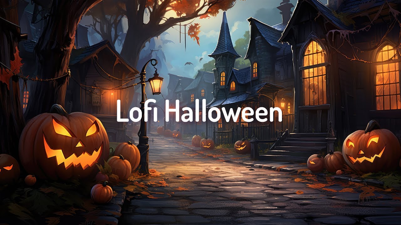 🎃H A L L O W E E N L O F I 🧛‍♂️ Spooky Mix 🎃🕷️Beats for a Haunted Night ...