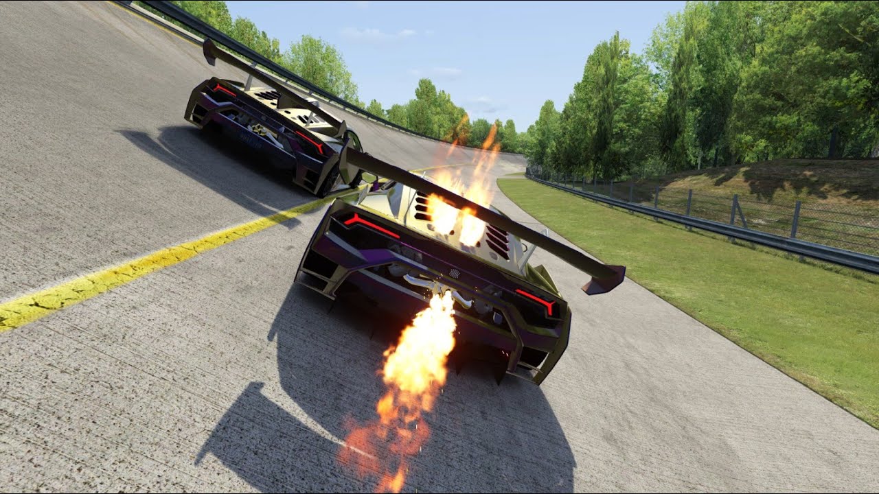 Lamborghini Huracan Alex Choi | Alex Choi's Unicorn V4 | at Monza Full ...