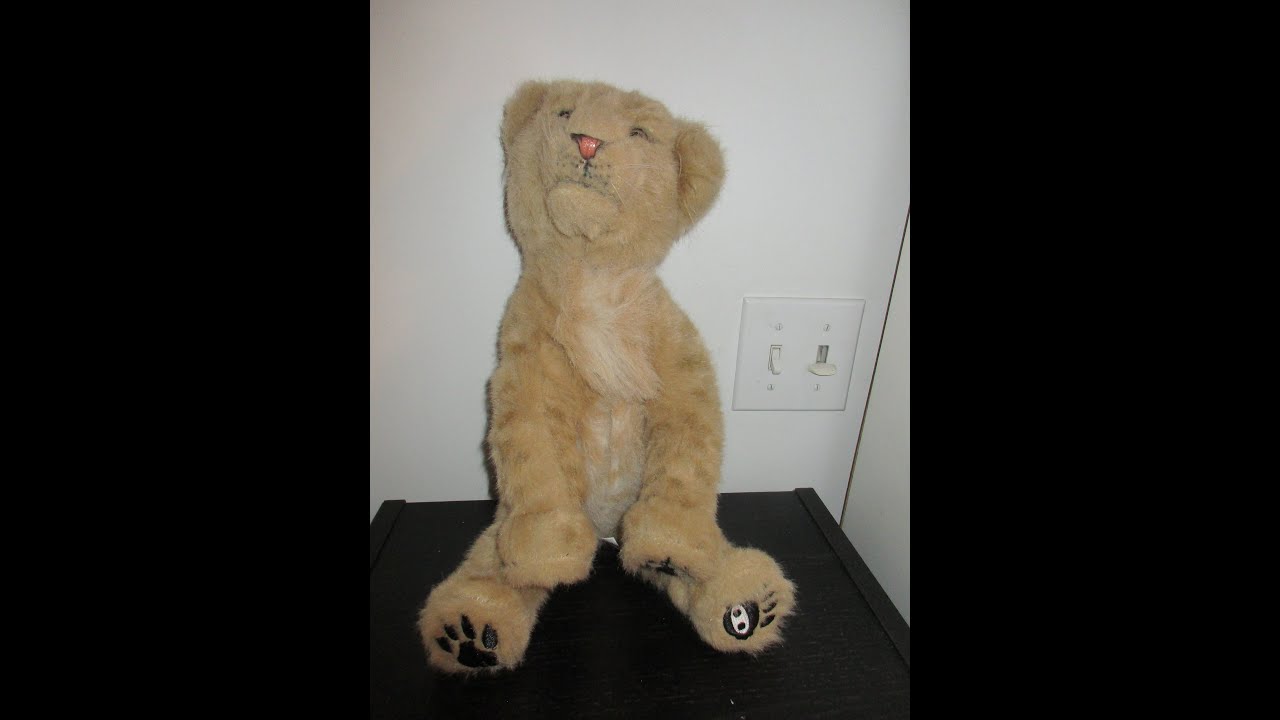 WowWee Alive Lion Tiger Cub 2007 Plush Robotic Toy Interactive Lifelike ...
