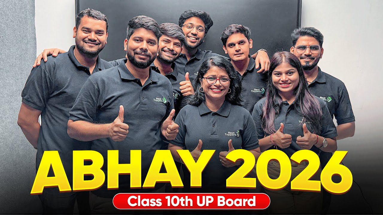 UP Abhay Batch Launch 2026 🔥 | Class 10th UP Board | Next Toppers - YouTube