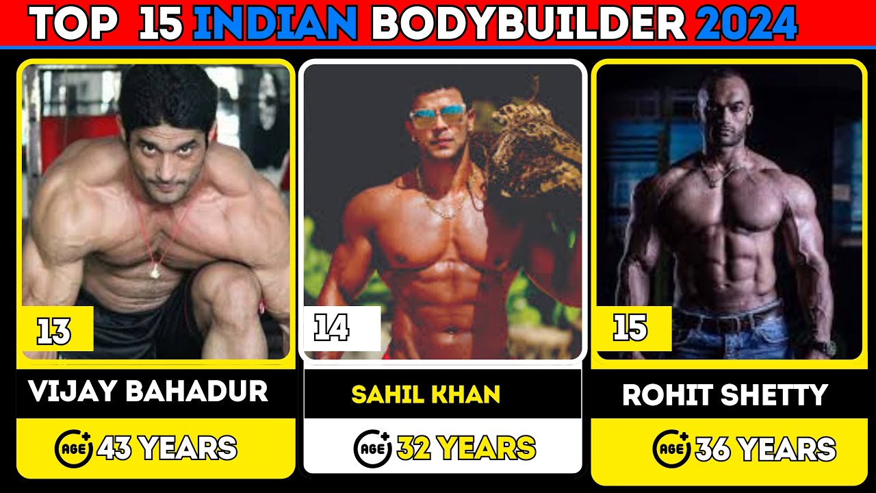 India's Top 15 Bodybuilders 🔥 | Strongest Champions | bodybuilder ...