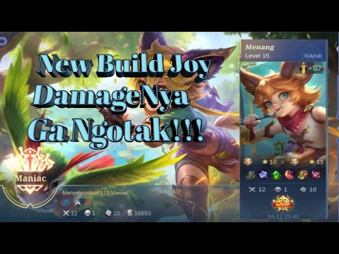 TERBARU!!! Build Joy Hyper Rekomen Langsung Dari Onic Kairi!! ||Mobile ...