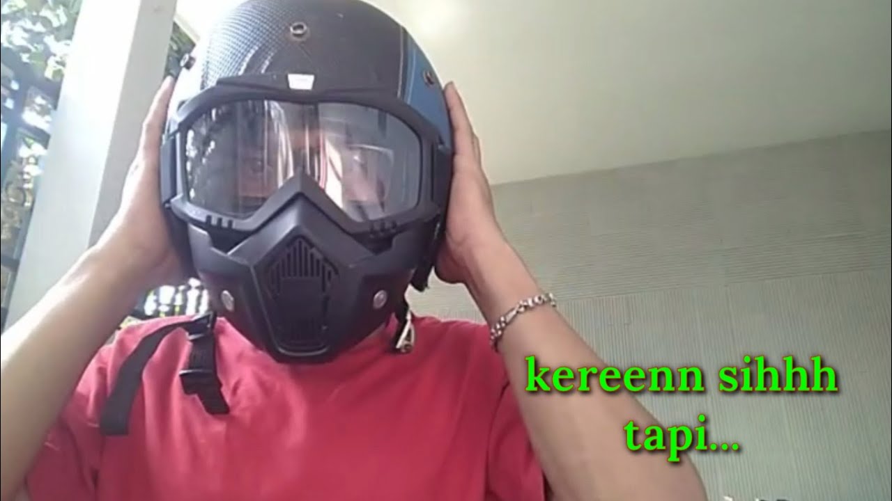 Pengalaman Saya Sehari Memakai Google Mask/Topeng Google - YouTube