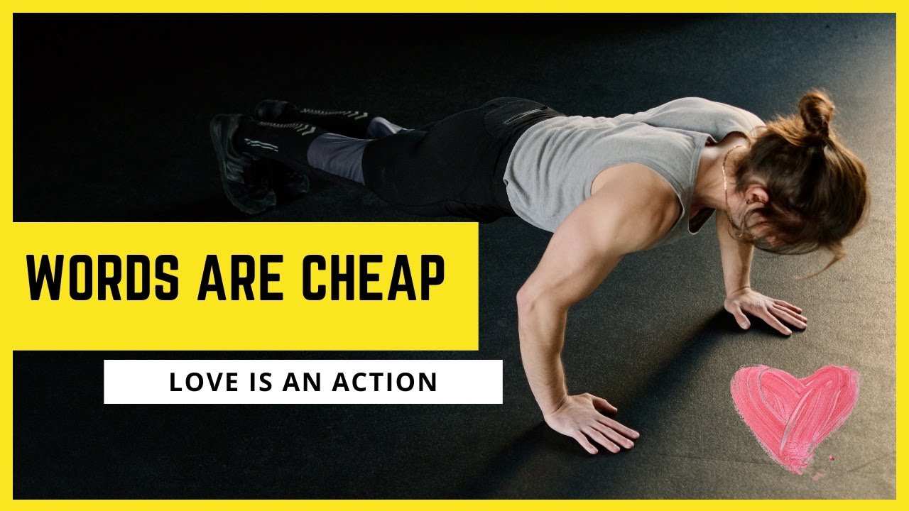 Words Are Cheap! - YouTube