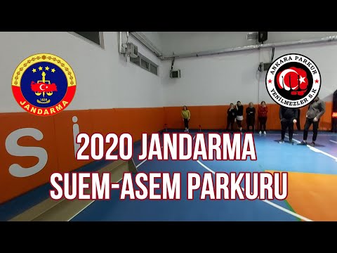 2020 JANDARMA SUEM-ASEM PARKURU ( SUBAY-ASTSUBAY) ANKARA PARKUR