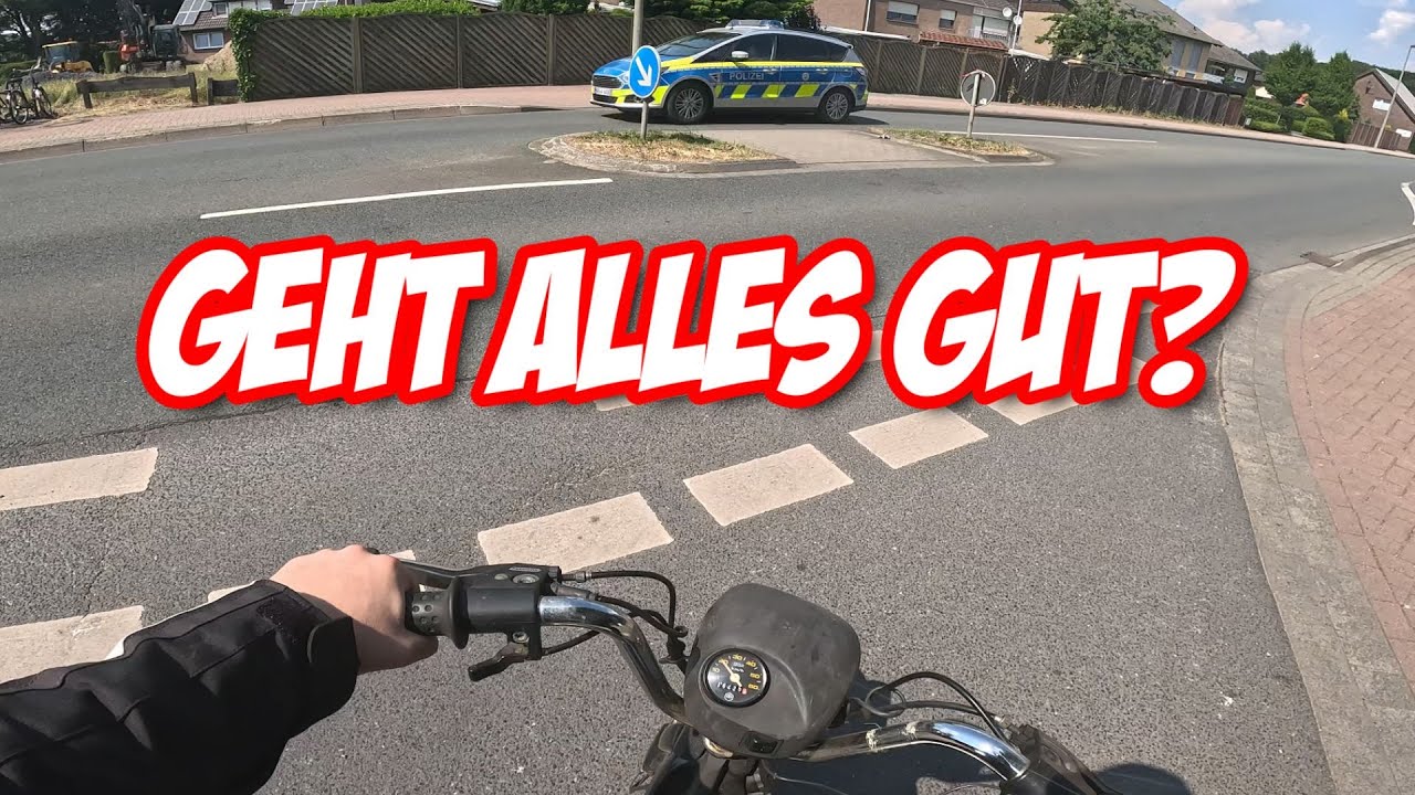 Polizei packt mich mit TUNING MOFA? | 2 Mofas fahren | Hartriders - YouTube