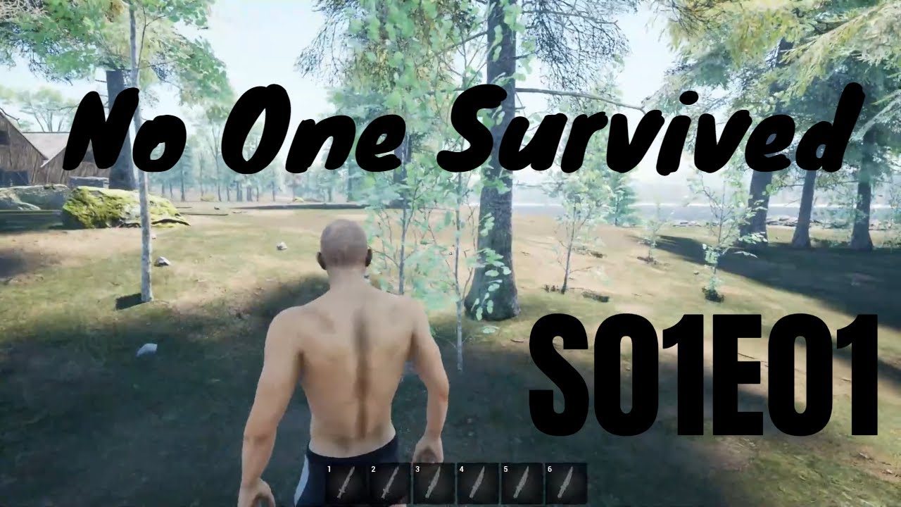 No One Survived - Character and game creation (S01E01) - YouTube