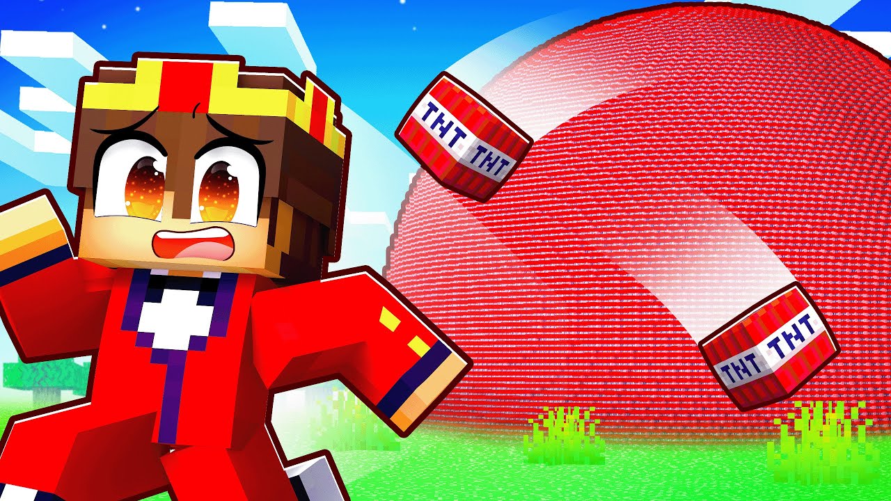 3,187,943 TNTs in Minecraft! (100+ TNTs Atombombe, Vulkan TNT ...