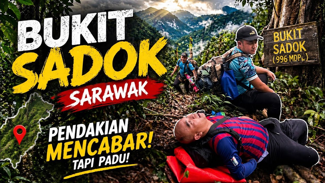 FULL VIDEO !! Mendaki Dan Berkhemah Di Puncak Bukit Sadok Betong - YouTube