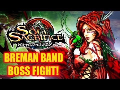 Soul Sacrifice Delta Gameplay - Breman Band Boss Fight! - YouTube