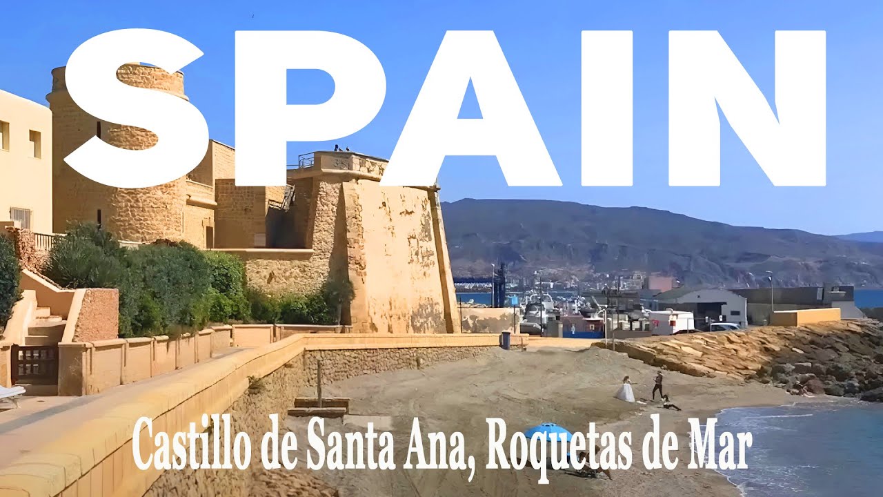 Castillo de Santa Ana 🇪🇸 Roquetas de Mar 🏖 Almería 🌴 Spain 🌴 My ...