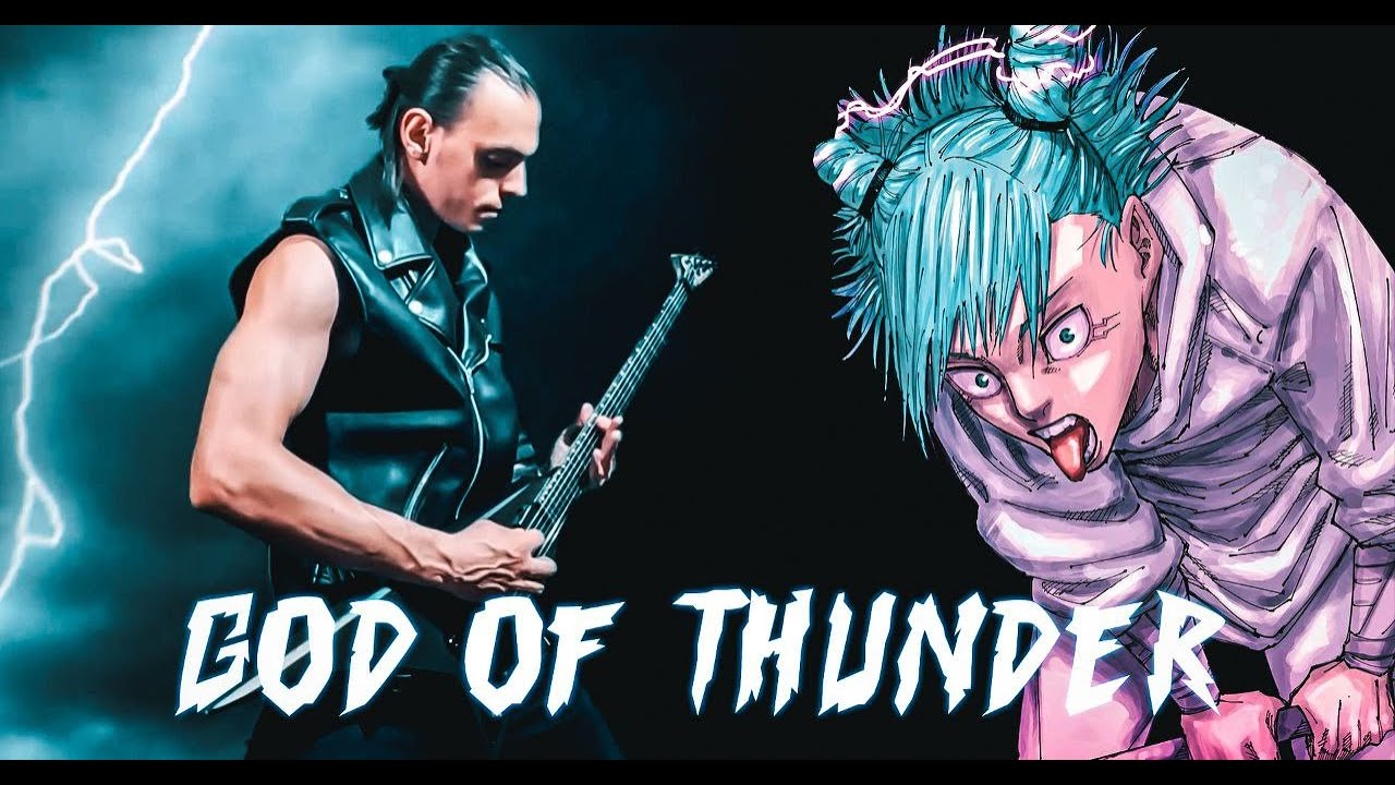 KASHIMO HAJIME ORIGINAL METAL THEME / "GOD OF THUNDER" / JUJUTSU KAISEN ...