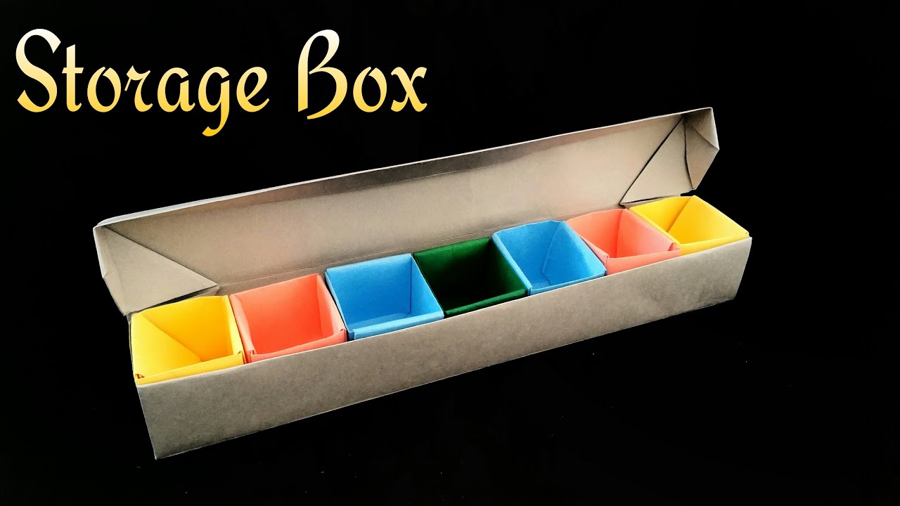 Storage | Jewellery Box - DIY Origami Tutorial by Paper Folds ️ - YouTube