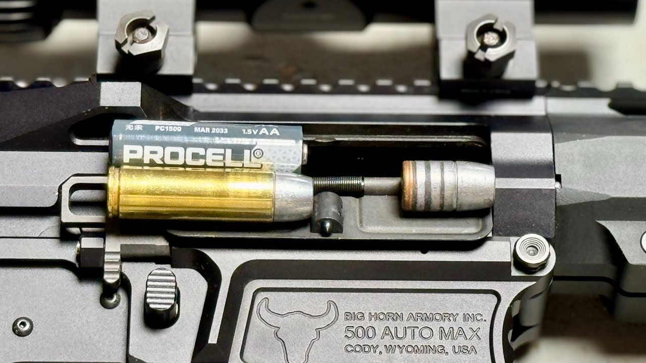 AR500 — 500 Auto Max: 440gr Cast Lead vs Steel - YouTube