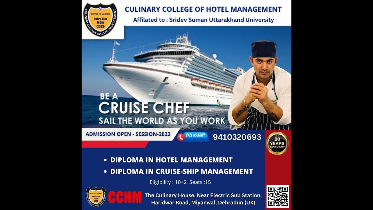 Discover the Best Cruise-Ship Course in Dehradun, Uttarakhand! "Setting ...