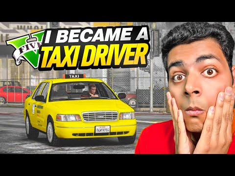 I Became A Taxi Driver To Earn $1 Million In GTA 5 Grand RP | $1 Million Challenge Day #5
