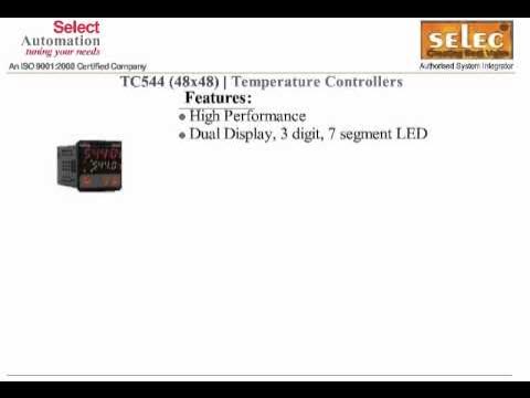 SELEC TC544 DIGITAL TEMPERATURE CONTROLLER - YouTube