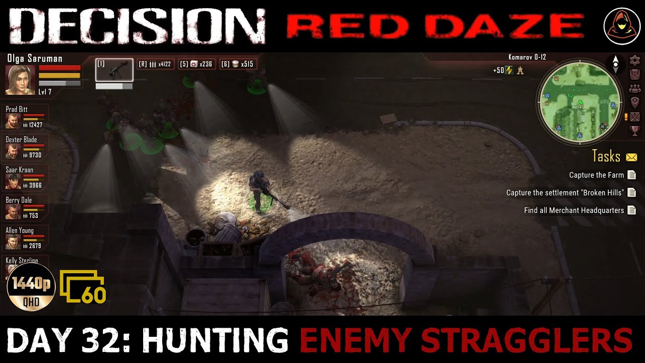 Decision: Red Daze - Day 32 - Hunting Enemy Stragglers - YouTube