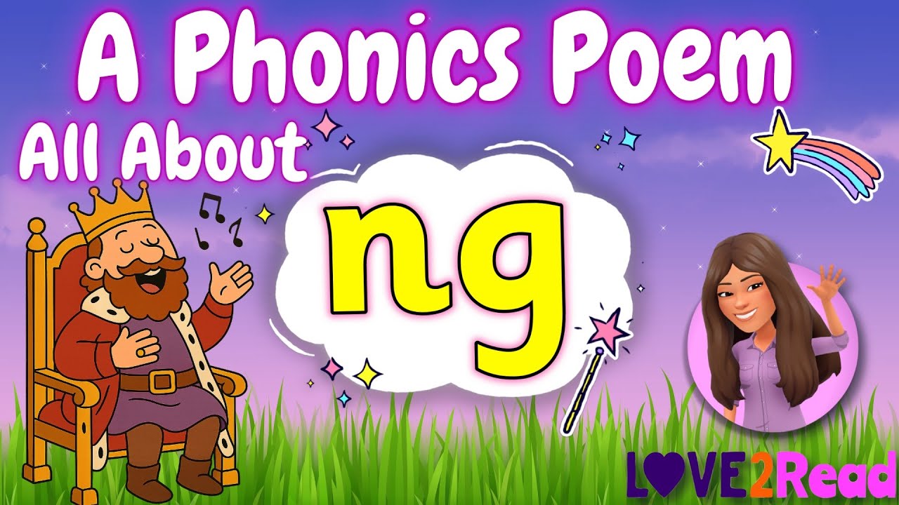 NG PHONICS POEM for kids | Learn the 'ng' Sound with Miss Ellis! - YouTube