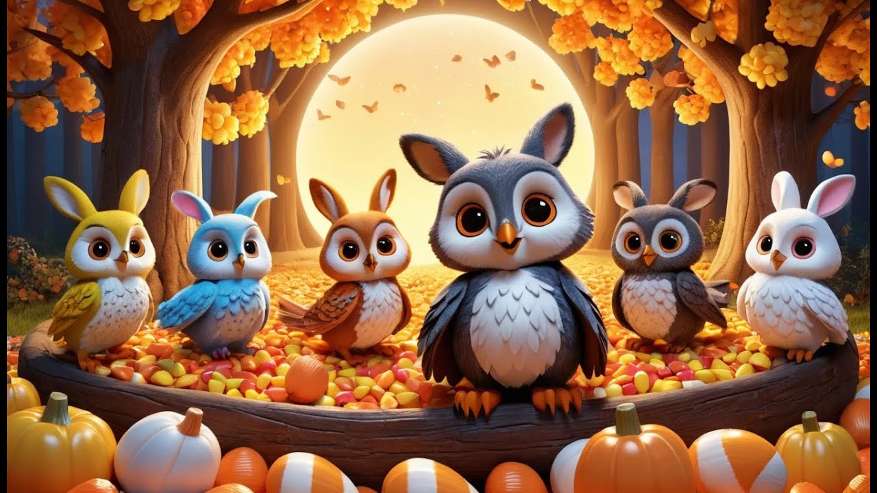 Fluffy Fox and the Candy Corn Forest | Sweet Fox Song for Kids ...